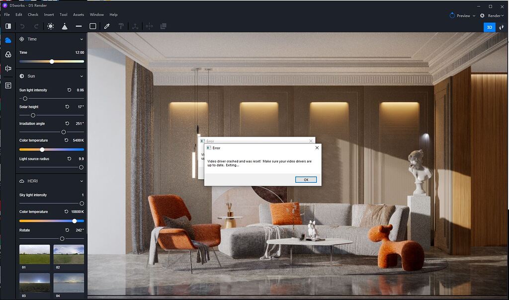 Problem with D5 - Gallery - D5 RENDER FORUM