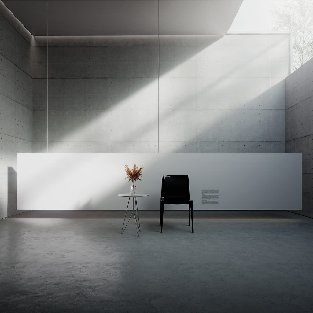 [D5 Render Challenge]"Black chair" at The Silence Space - Gallery - D5 ...