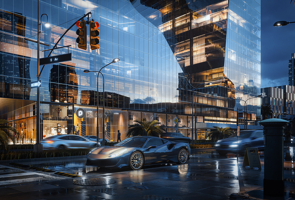 [Scene Express Vol. 36] Free D5 Scene of City Render - Scene Express ...