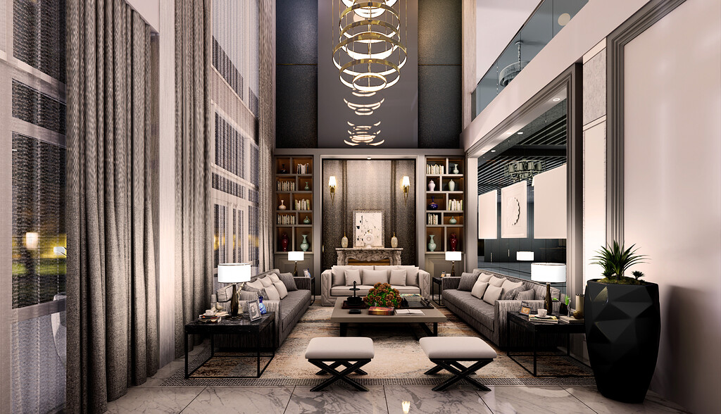 [D5 Render Challenge]A small studio apartment - Gallery - D5 RENDER FORUM