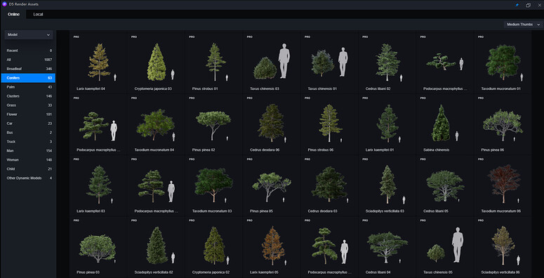 「ANNOUNCEMENT」279 High-Quality Plants Models are ready in D5 Render - News - D5 RENDER FORUM