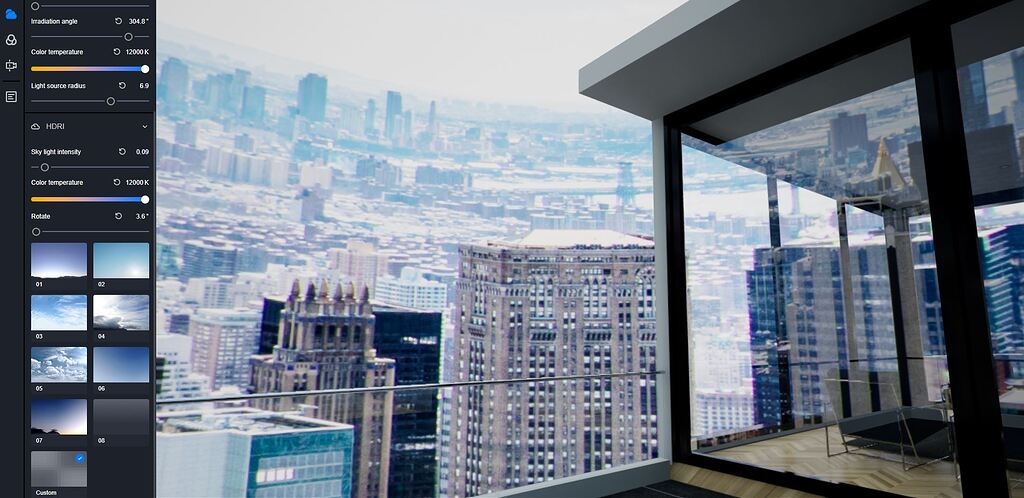 Vertical movement of HDRIs - Ideas & Requests - D5 RENDER FORUM