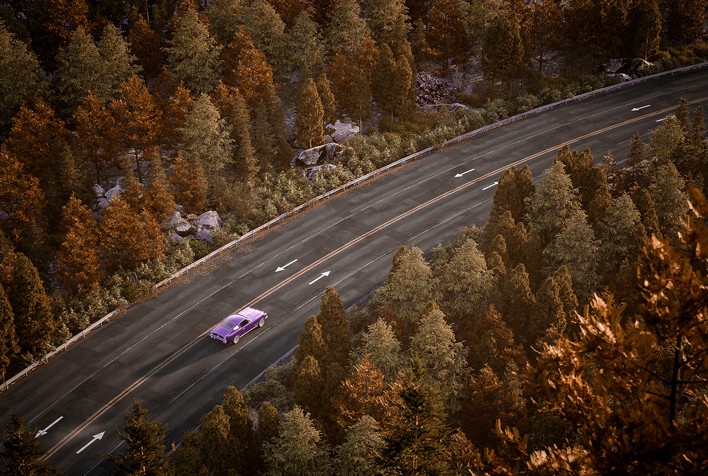 [Scene Express Vol.131] Free D5 Render Scene of Way Back Home - Scene Express - D5 RENDER FORUM