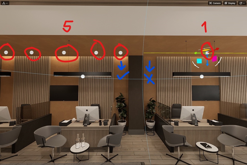 The Problem of Led Strip Bounce - Get Help - D5 RENDER FORUM