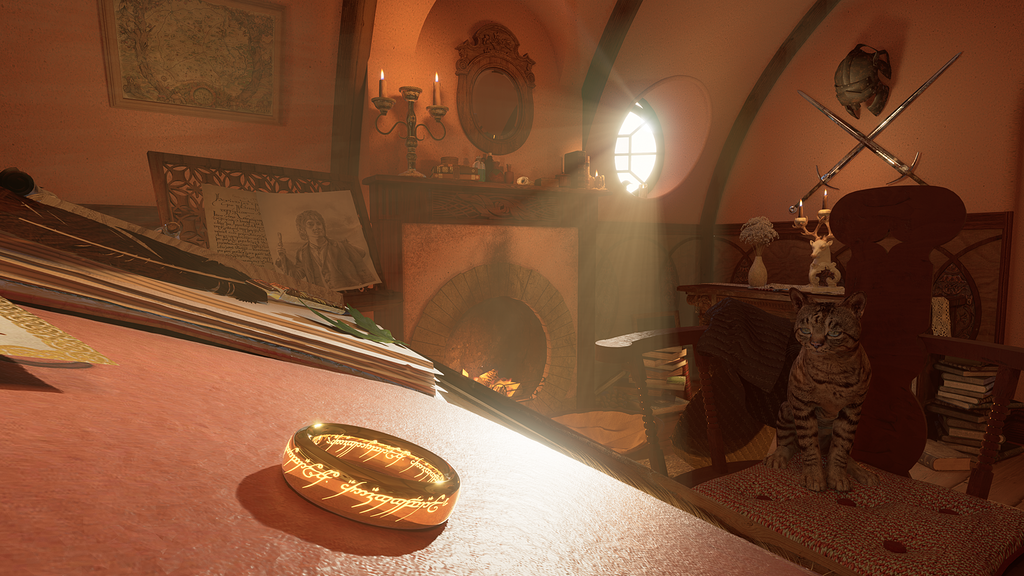 [D5 Render Challenge II] Hobbit´s Study Room in Middle Earth - Leo ...