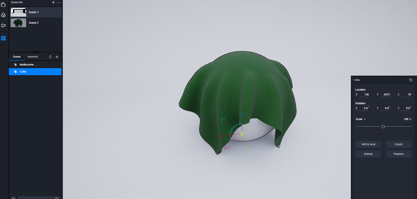 Import model object and change material - How to - D5 RENDER FORUM