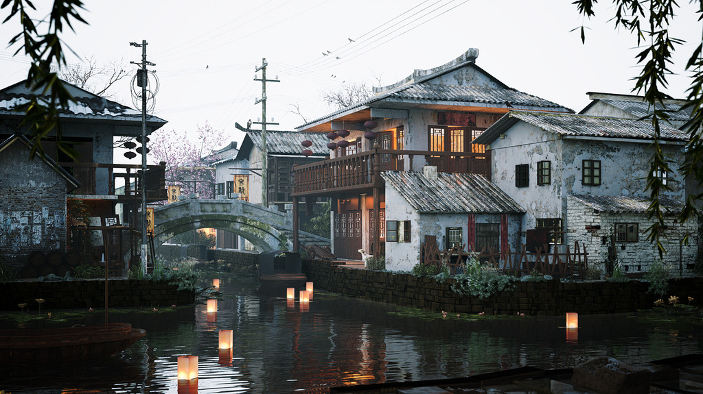 [Scene Express Vol.193] Free D5 Render Scene | Chinese ancient building ...