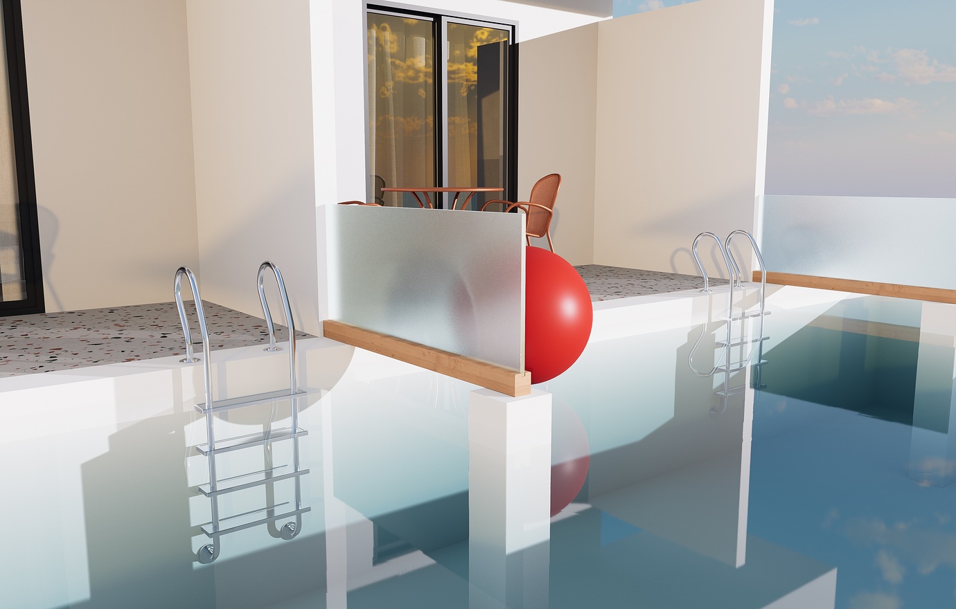 Glass frosted effect D5 2.3 - Assets Sharing - D5 RENDER FORUM