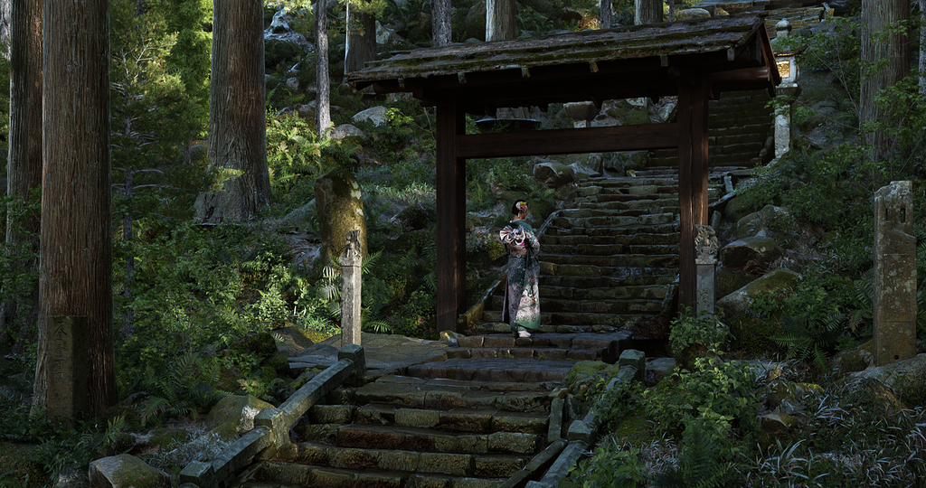 The light of the fireflies forest - Gallery - D5 RENDER FORUM