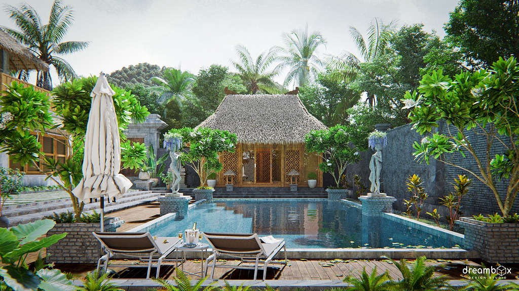 Bali villa - Gallery - D5 RENDER FORUM