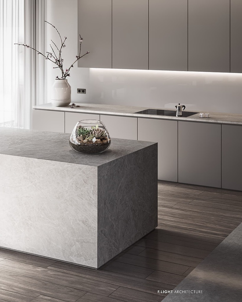 Minimalistic kitchen - Gallery - D5 RENDER FORUM