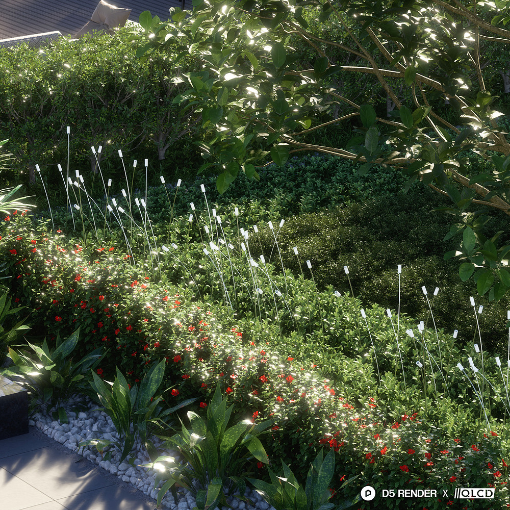 [Scene Express Vol.178] Free D5 Render Scene | Villa with garden - Scene Express - D5 RENDER FORUM
