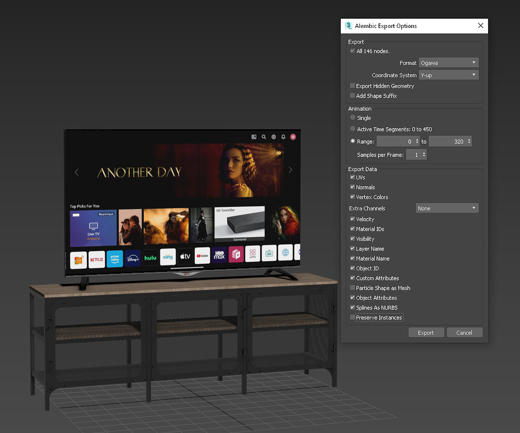 Export Abc From 3ds Max Get Help D5 Render Forum