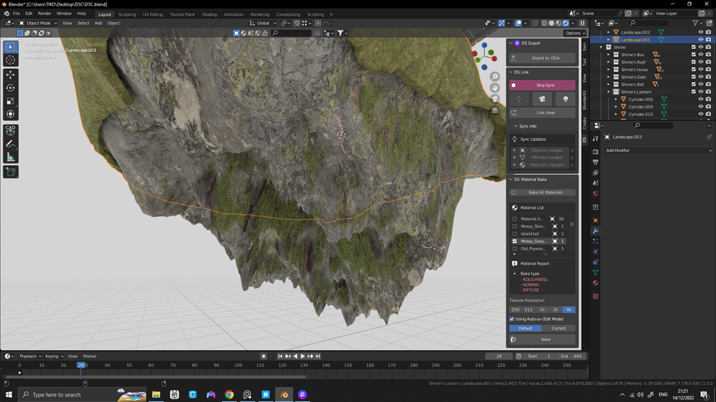 D5 render Convert From Blender. resulting a very pixelated texture and holes - How to - D5 ...