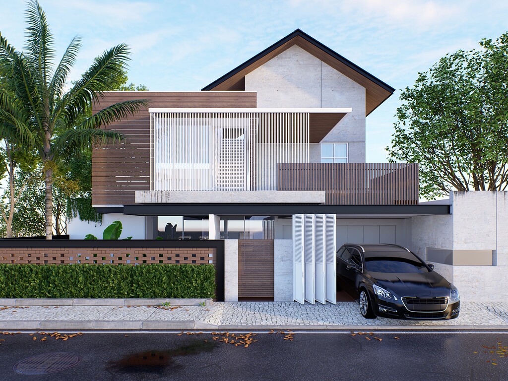 Test house 2.4 - Gallery - D5 RENDER FORUM