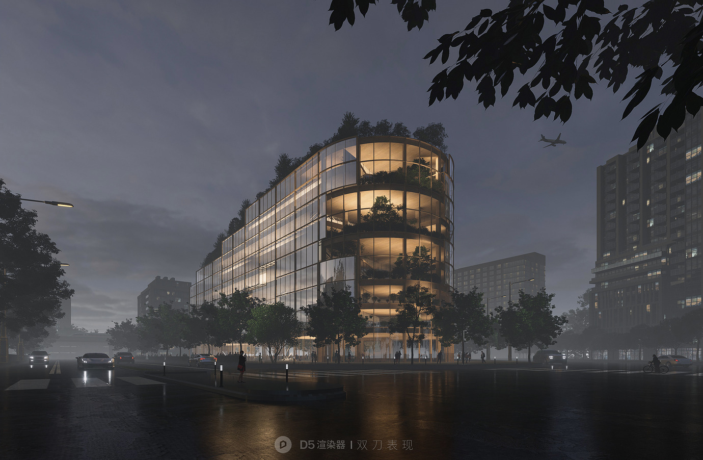[Scene Express Vol.202] Free D5 Render Scene | Office building - Scene ...