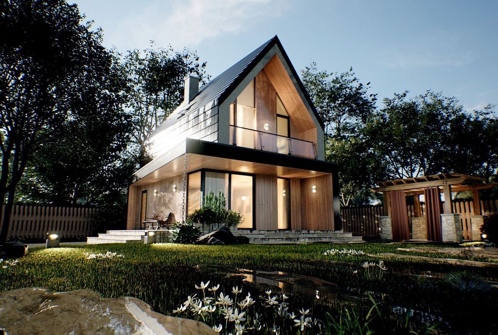 New Version with final exterior lighting choice - Gallery - D5 RENDER FORUM
