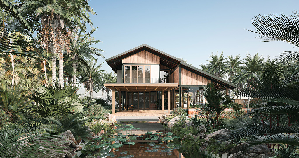 Ben Tre House - Gallery - D5 RENDER FORUM