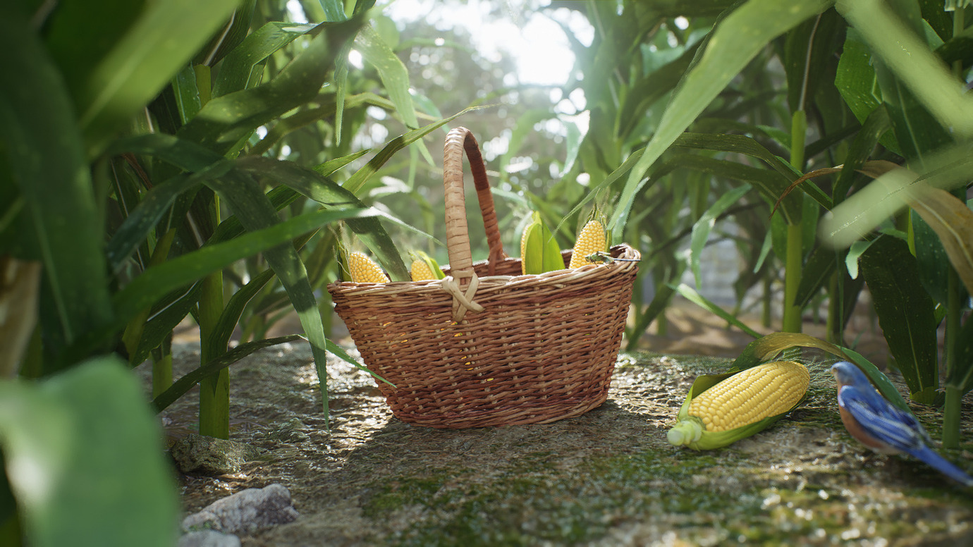 [Scene Express Vol.149]Vegetable Garden with Crops from D5 Asset ...