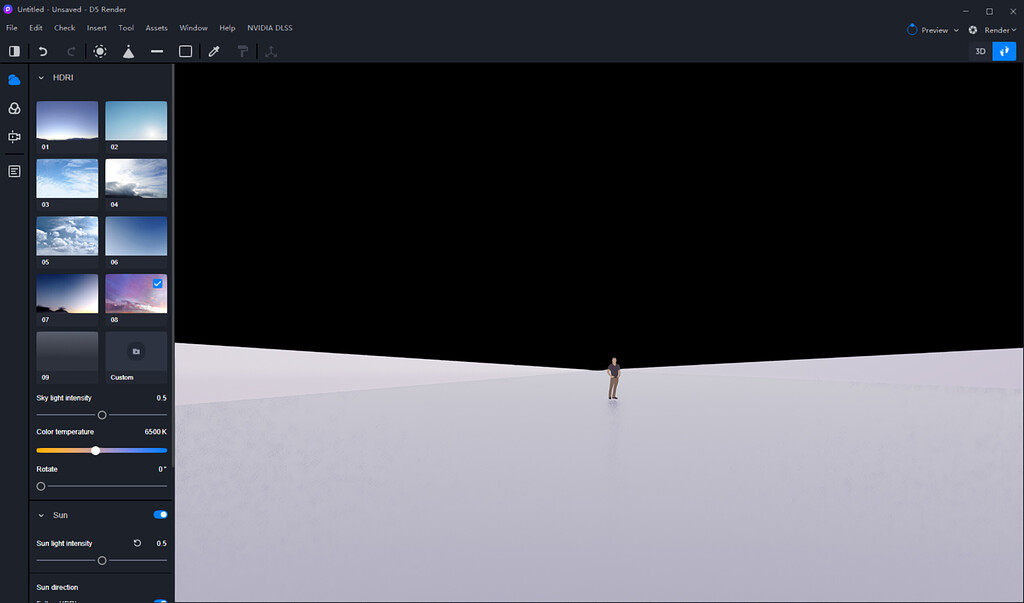 Sky background is black? - How to - D5 RENDER FORUM