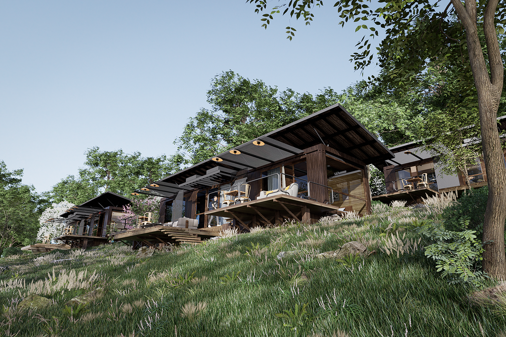 [Scene Express Vol.132] Free D5 Render Scene of B&B at Hillside - Scene Express - D5 RENDER FORUM