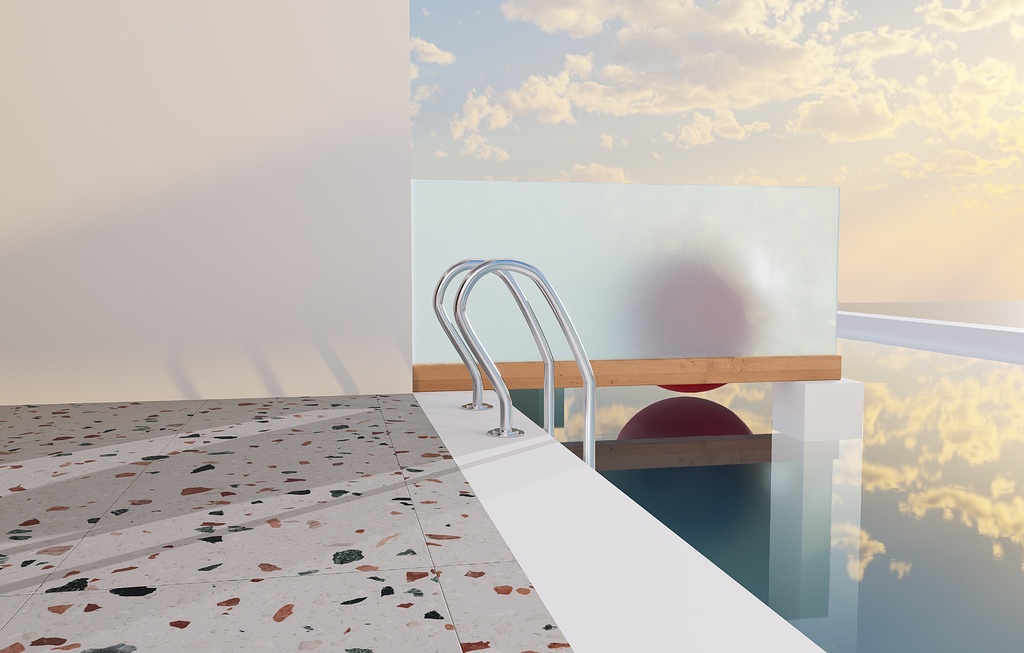 Glass frosted effect D5 2.3 - Assets Sharing - D5 RENDER FORUM