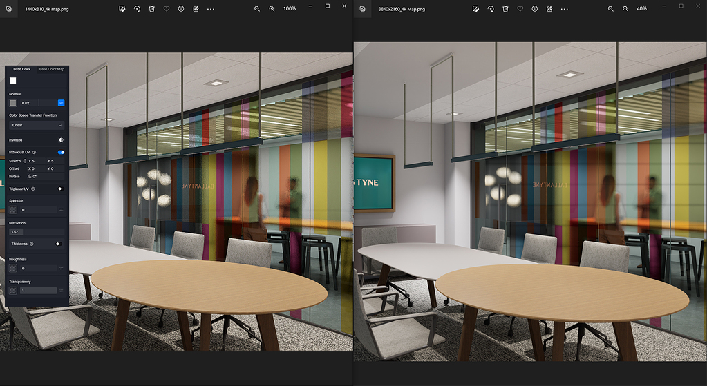 Frosted Glass banding artifact - Get Help - D5 RENDER FORUM