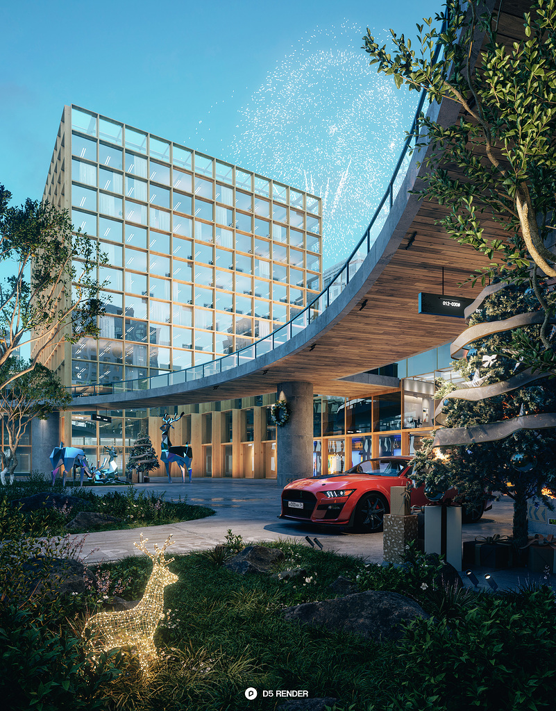 [Scene Express Vol.195] Free D5 Render Scene | Cloudy day rendering - Scene Express - D5 RENDER ...