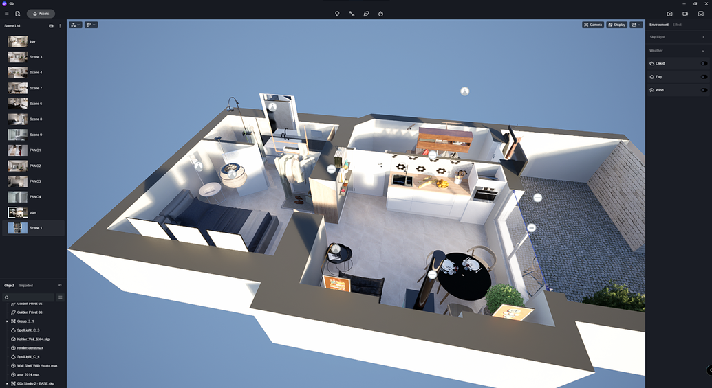 Render a top View - How to - D5 RENDER FORUM