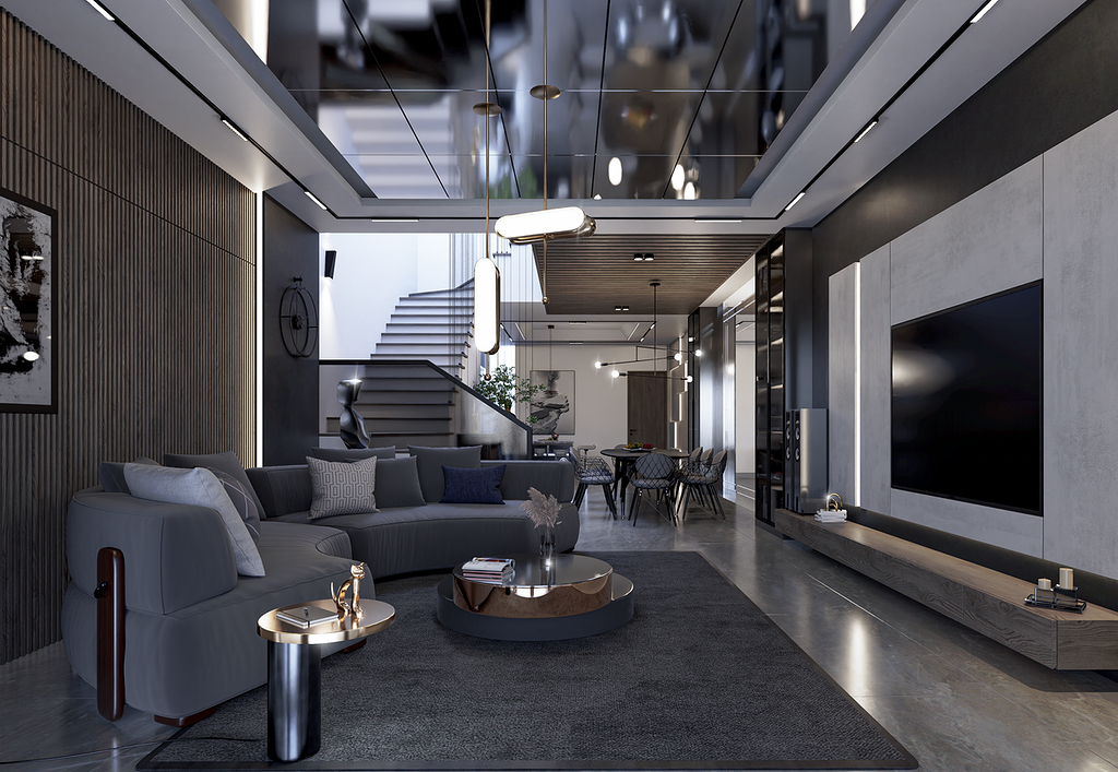 Modern Interior open space - Gallery - D5 RENDER FORUM