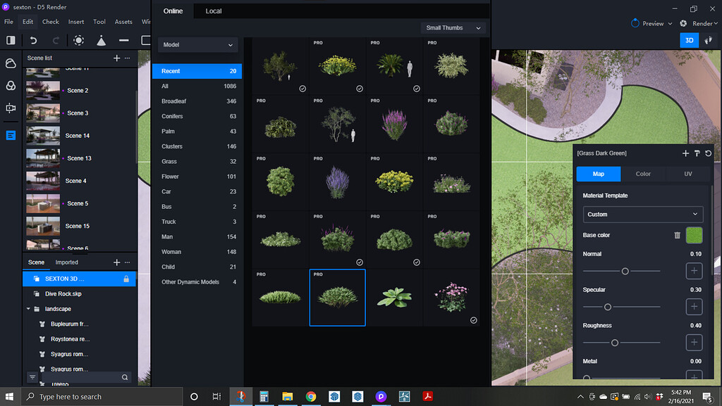 D5 asset library window not fitting on laptop - Tech Support - D5 ...