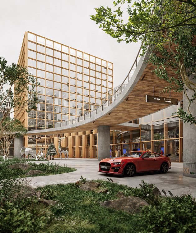 [Scene Express Vol.195] Free D5 Render Scene | Cloudy day rendering - Scene Express - D5 RENDER ...