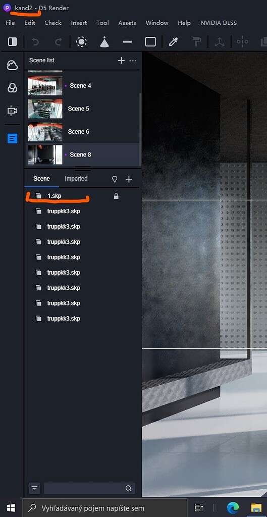 Skp source file - How to - D5 RENDER FORUM