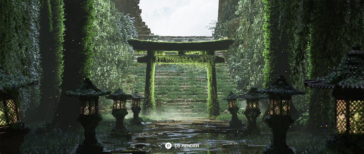 [Scene Express Vol.206] Free D5 Render Scene | Torii - Scene Express ...