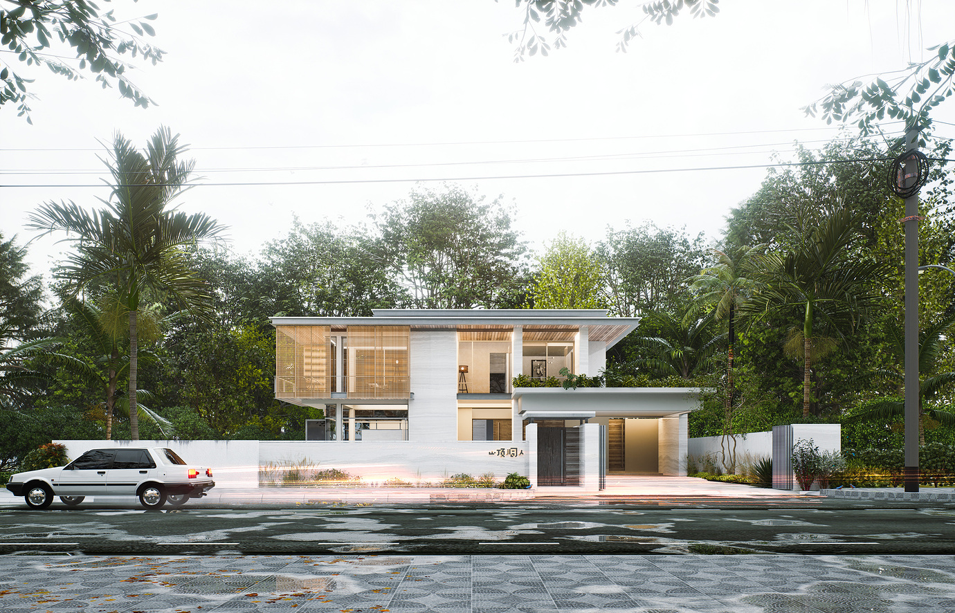 [Scene Express Vol.180] Free D5 Render Scene | Modern villa - Scene Express - D5 RENDER FORUM
