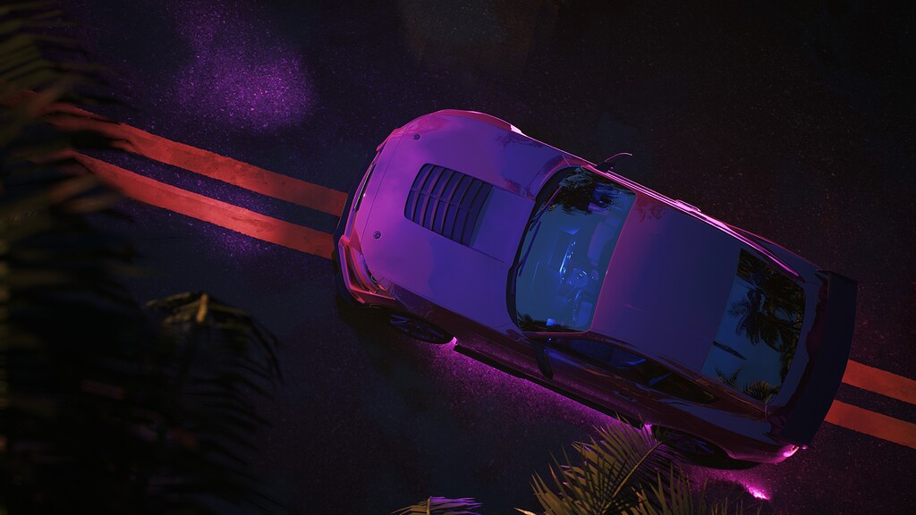 [Scene Express Vol.117] Free Car Render Scene Download - Scene Express ...