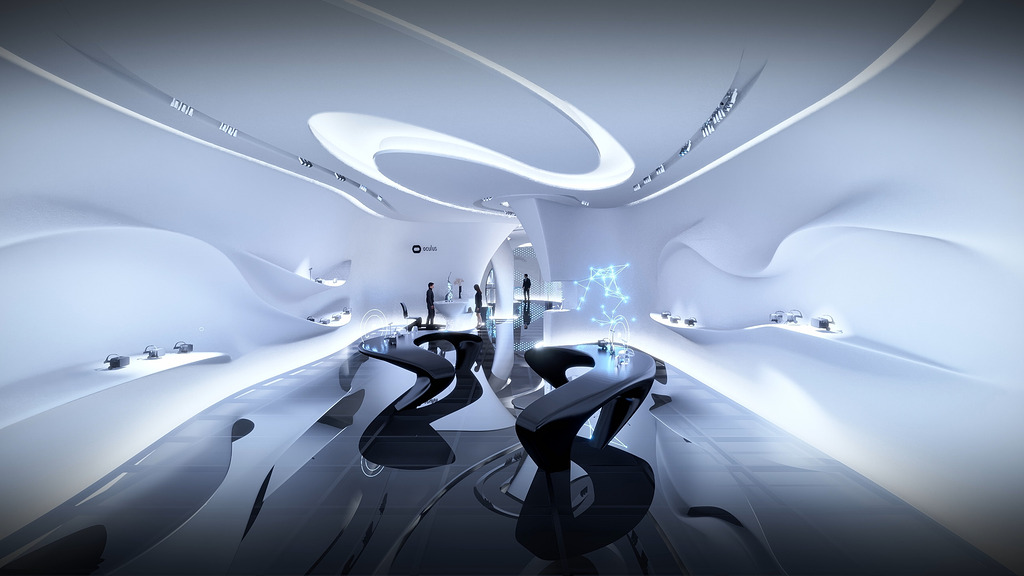 [Scene Express Vol.181] Free D5 Render Scene | Futuristic Store - Scene ...