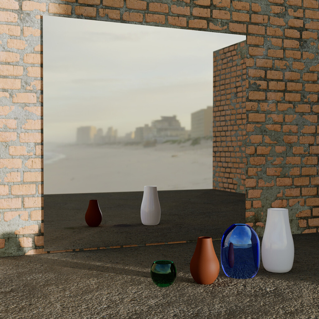 Glass material don't reflect in a mirror - Ideas & Requests - D5 RENDER ...