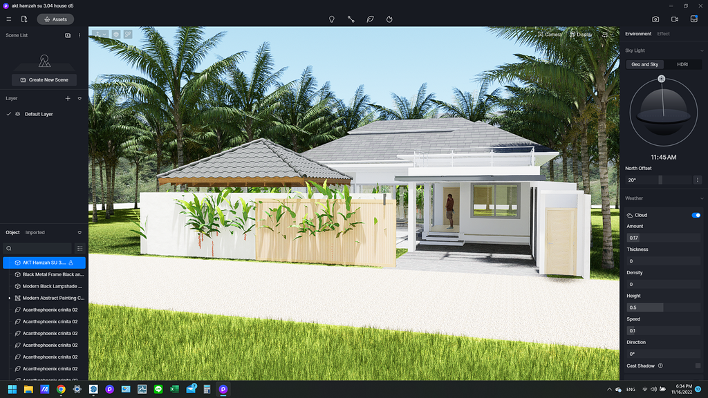 Plants are going through the wall - Get Help - D5 RENDER FORUM