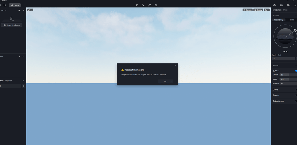 Inadequate Permissions - How to - D5 RENDER FORUM