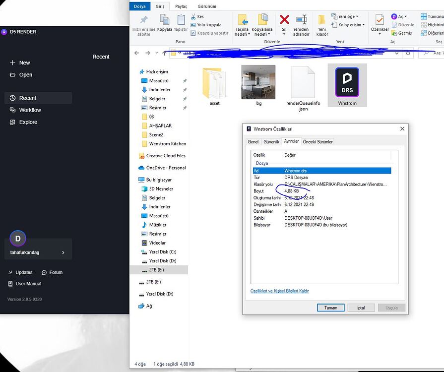 Not saving - Get Help - D5 RENDER FORUM