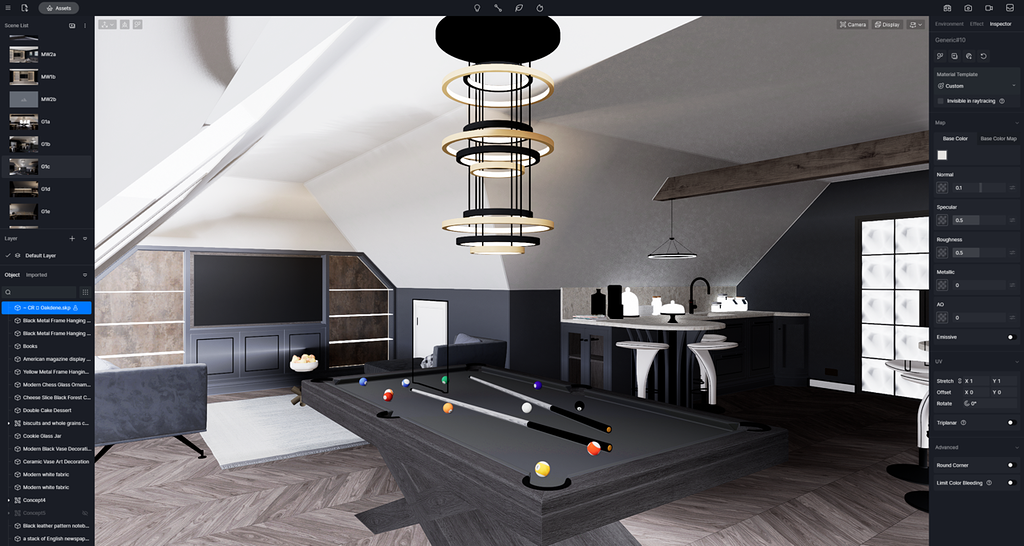Materials & lighting not displaying correctly, since re-opening file ...