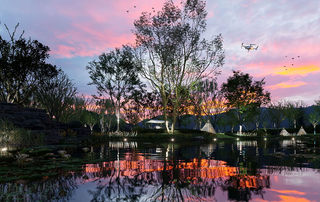 [Scene Express Vol.120] Free D5 Render Scene of Camping in Waterfront ...