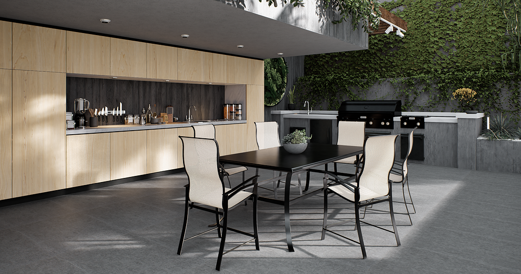 Outdoor Kitchen Area - Gallery - D5 RENDER FORUM
