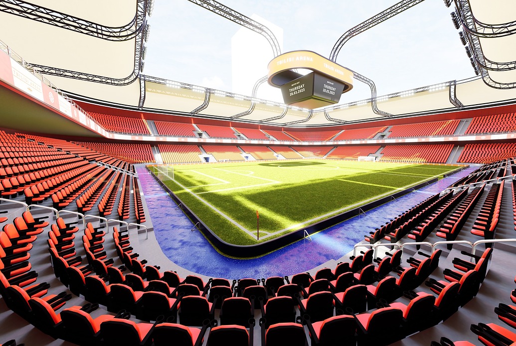 Football stadium _ ''tbilisi arena" - Gallery - D5 RENDER FORUM