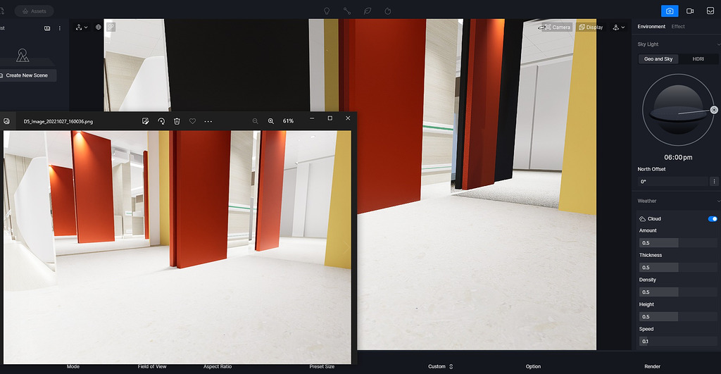 Mirror Reflection on preview vs rendered - Get Help - D5 RENDER FORUM