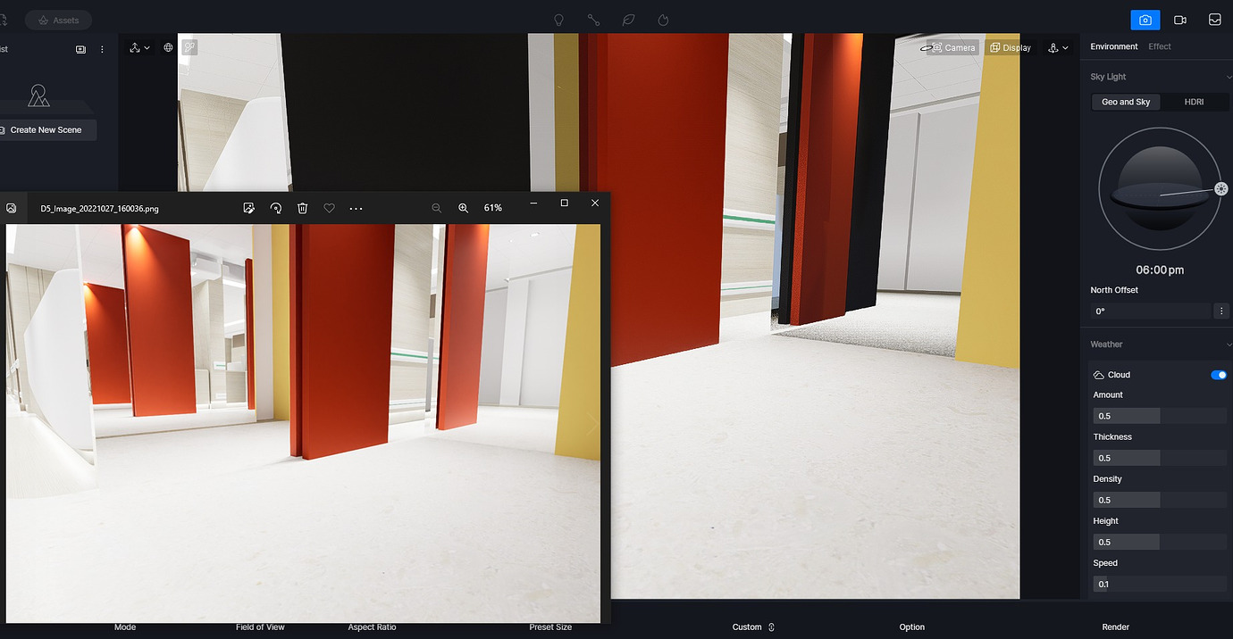 Mirror Reflection on preview vs rendered - Get Help - D5 RENDER FORUM
