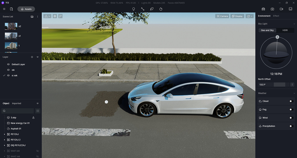 How to control the affecting areas of Decals - How to - D5 RENDER FORUM