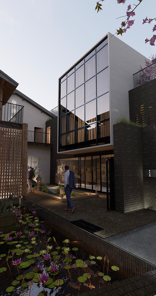 [D5 Render Challenge]Modern Architecture and Ancient Architecture - Gallery - D5 RENDER FORUM