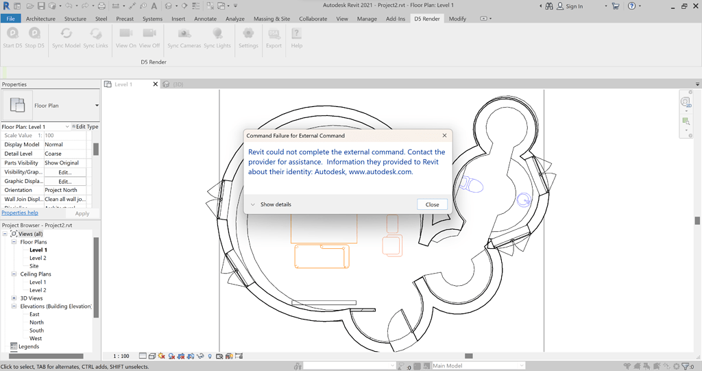 Revit Plugin Cannot Work Revit D5 Render Forum
